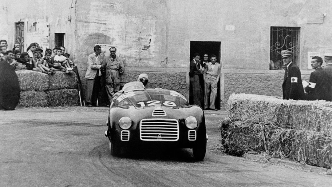 FIRST VICTORY: Ferrari History