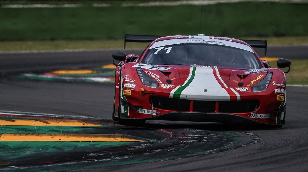 Ferrari dominates at Imola