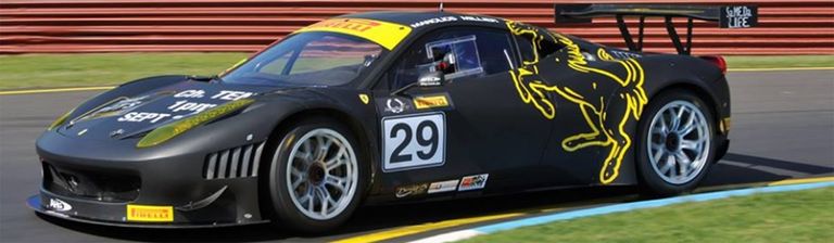 Australian GT Trophy - Ferrari on track at Winton Motor Raceway