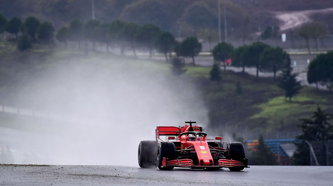 Turkish Grand Prix - The SF1000 struggled in the wet