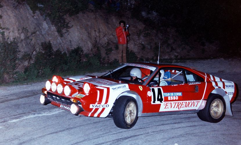 When Ferrari made a rally car