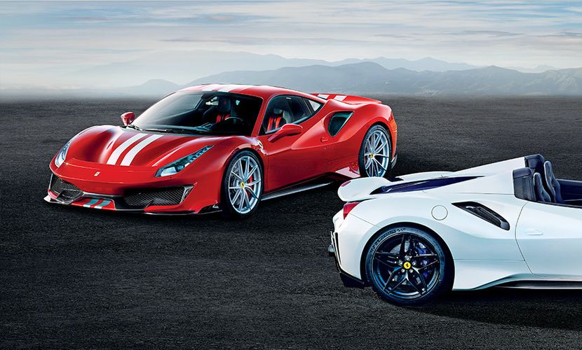 法拉利 488: 七个成员的家族