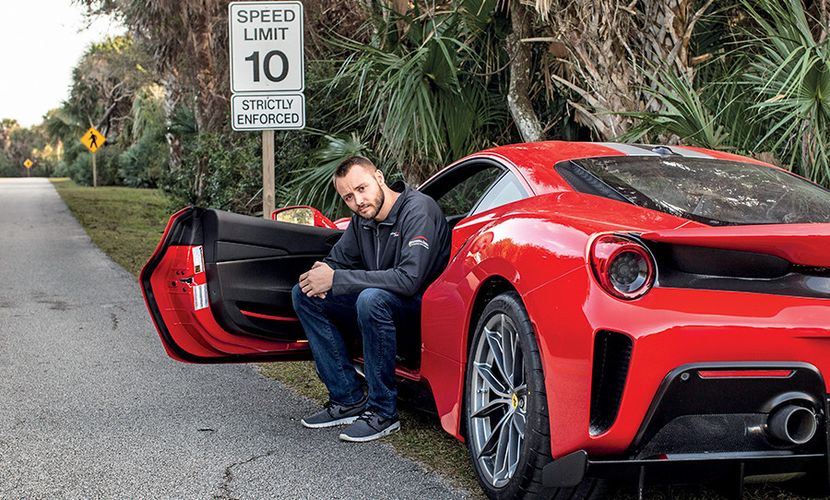 MacNeil, Ferrari collector and champion