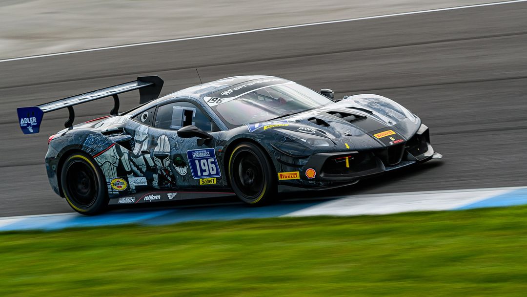 Omar Balkissoon brings home a trophy | Ferrari of Fort Lauderdale Racing
