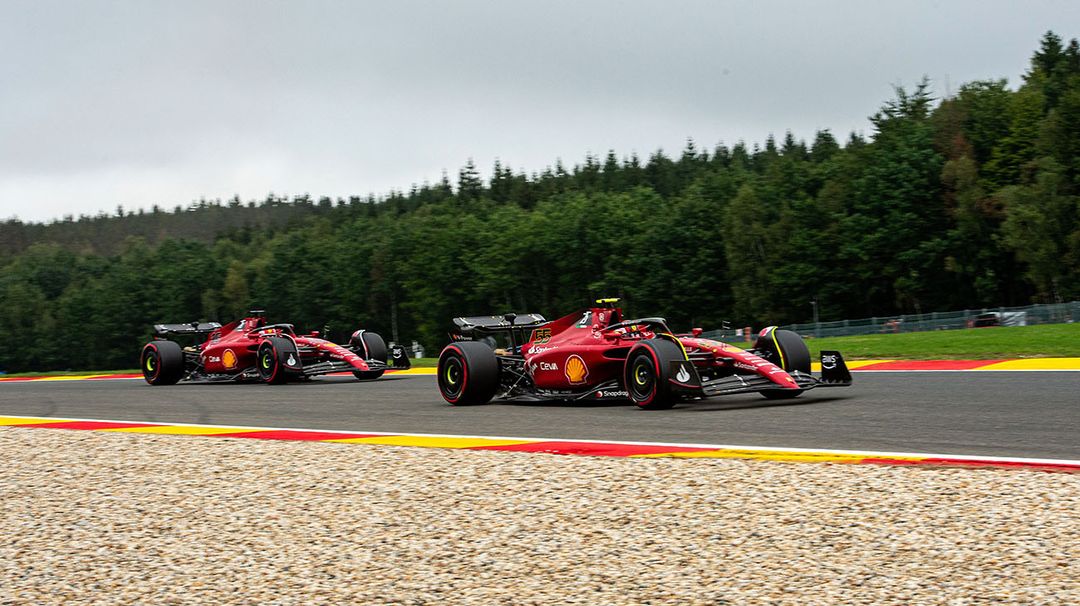 Perfect teamwork. Carlos starts from pole tomorrow