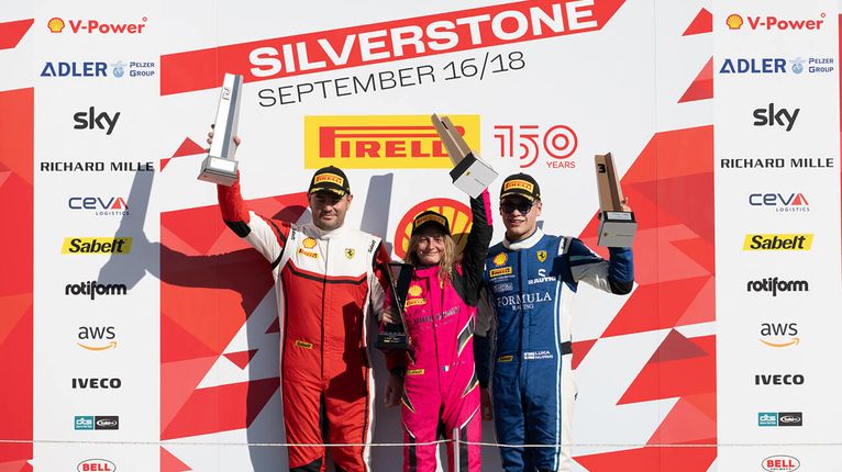 Driver comments from the Race 1 podiums at Silverstone