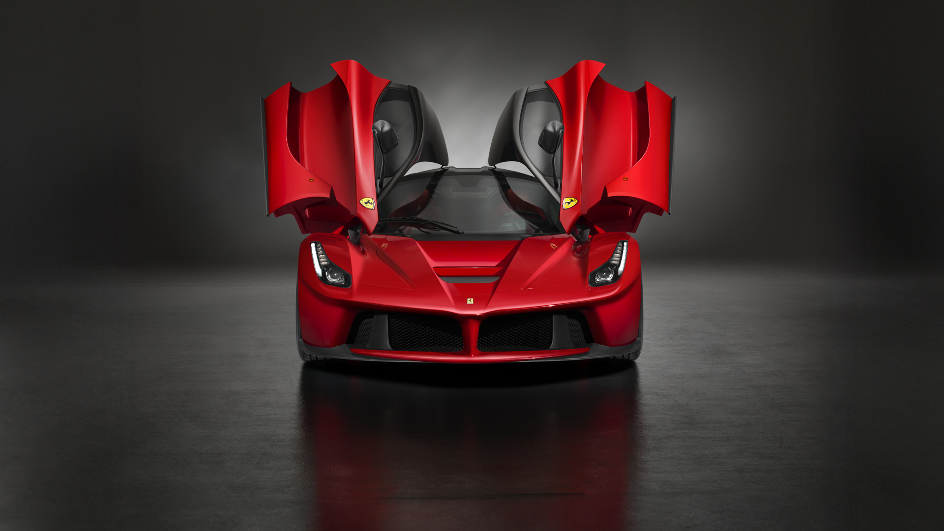Ferrari Laferrari Front View Wallpaper